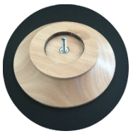 Install handle with disc fixing